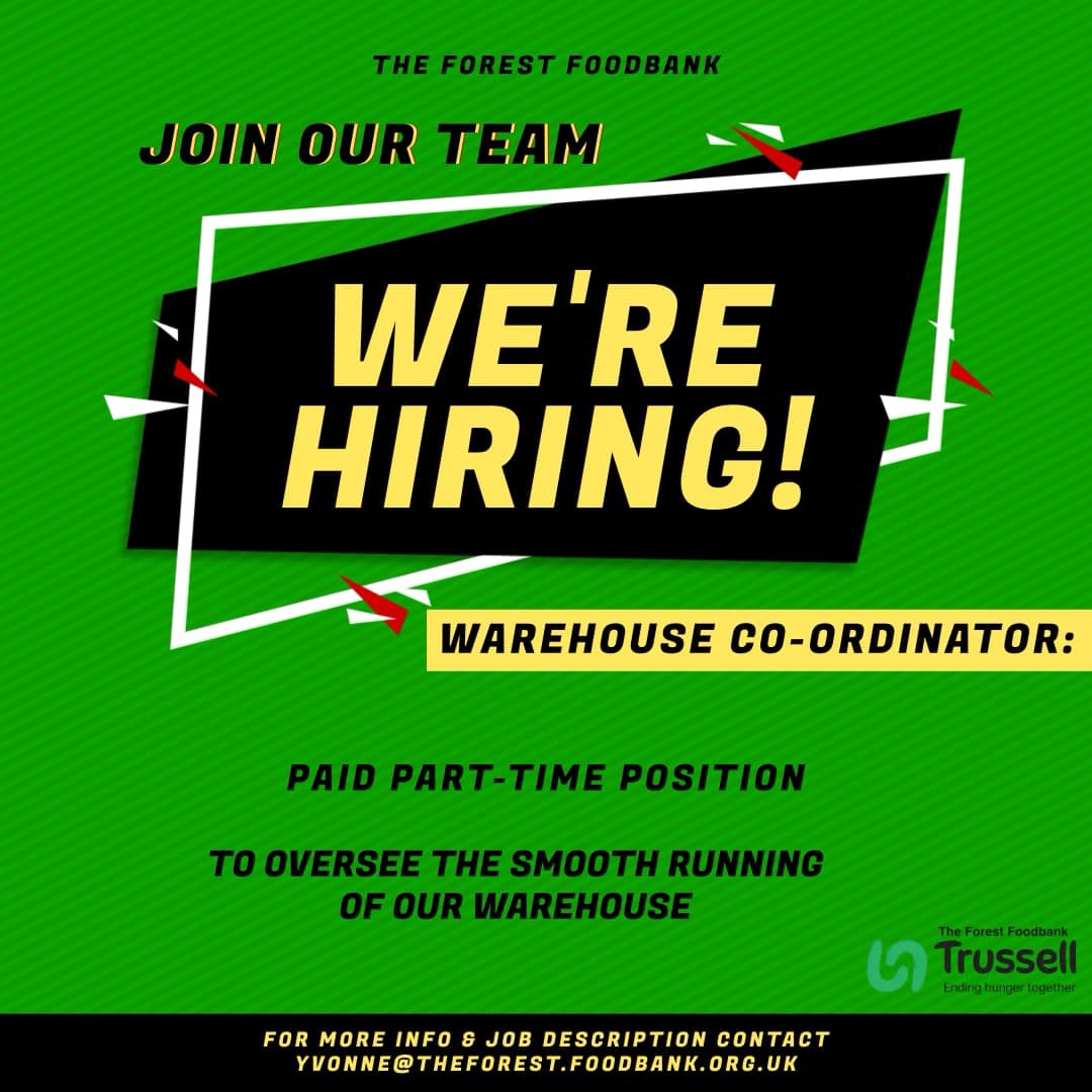 March Shopping List | The Forest Foodbank